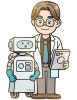 슈링클스도안직업 03 탐구형 직업 로봇개발자 도안 슈링클스 만들기 메이크래프트 네이버 블로그